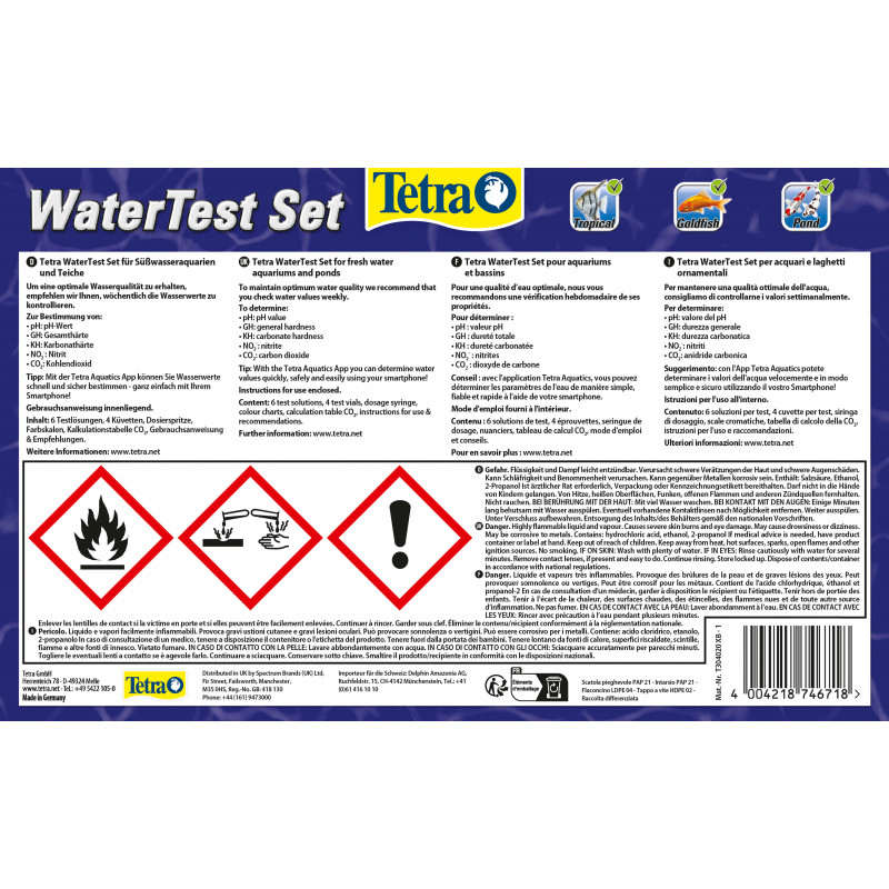 Tetra water test set